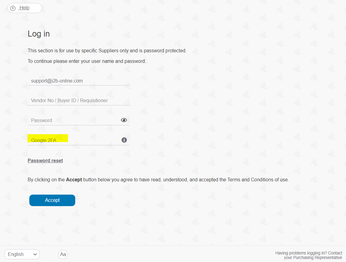 Enabling Google 2FA - user set up – i2B Support Desk
